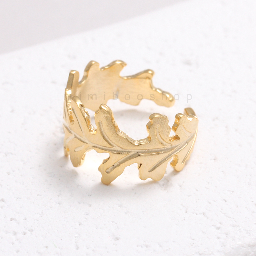 Elven Leaf Open Ring on Luulla