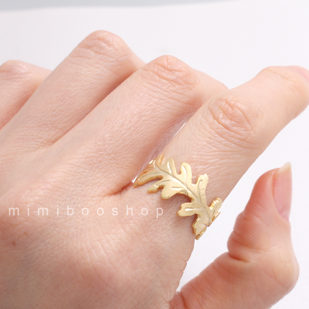 Elven Leaf Open Ring on Luulla