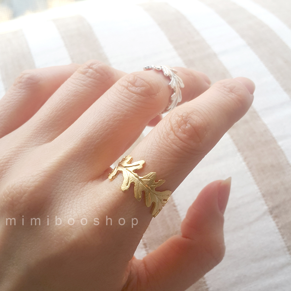 Elven Leaf Open Ring on Luulla